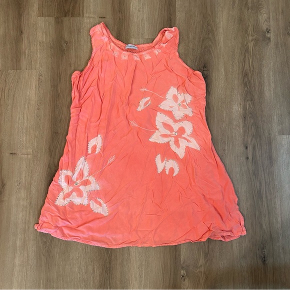 raya sun | Dresses | Raya Sun Floral Rhinestone Beachy Dress | Poshmark